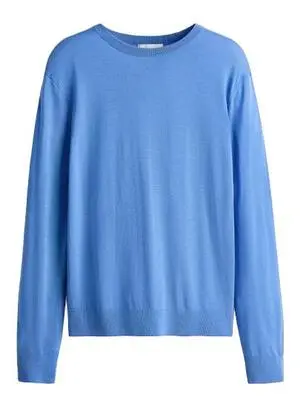 H&m Merino Wool Jumper - Blue