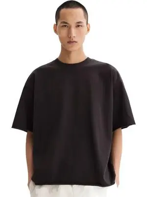 H&m Oversized Fit Boxy-style T-shirt - Black