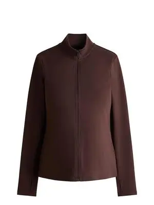 H&m H&M Mama Zip-Through Sports Jacket Dark Brown