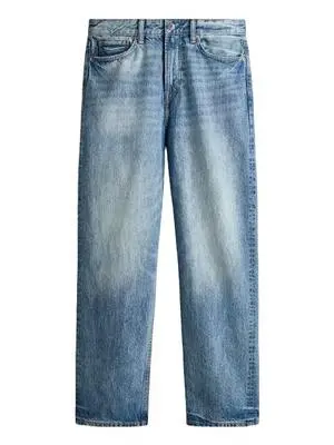 H&M Loose Fit Cotton Denim Jeans