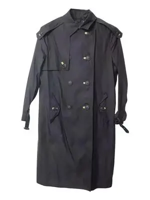 Burberry Double-breasted Trench Coat - Black