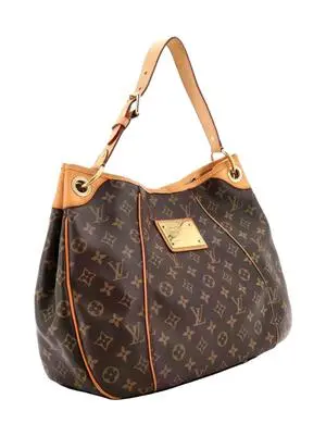 LOUIS VUITTON Monogram Canvas Galliera Pm Hobo Bag - Brown
