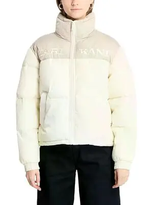 KARL KANI Retro Essential Two-tone Padded Jacket - Neutrals