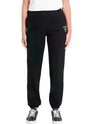 Guess GUESS USA Roberta Logo Print Track Pants Black