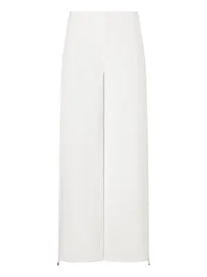 Still Here Sport Low-rise Wide-leg Jeans - White