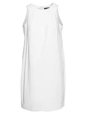 CONQUISTA Cotton Sack Dress - White
