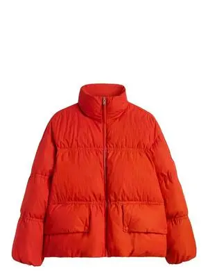 JIL SANDER X Moncler Quilted Zip-up Puffer Jacket - Red