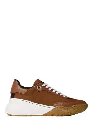 Stella McCartney Stella McCartney Loop Panelled Sneakers Brown