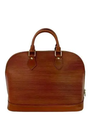 LOUIS VUITTON Epi Alma Pm Handbag - Brown