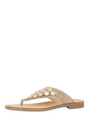 GABOR Gabor Studded Flat Sandals