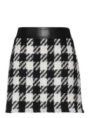 Dolce & Gabbana Virgin Wool And Mohair Blend Mini Skirt - Black