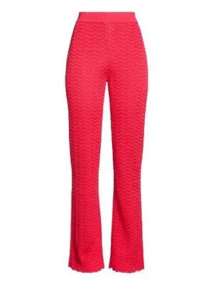 Missoni Flared Knit Pants - Red