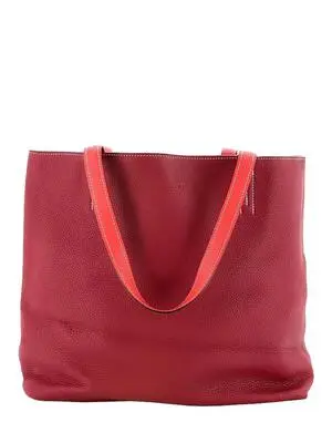 Hermès 36 Double Sens Tote Clemence Pink