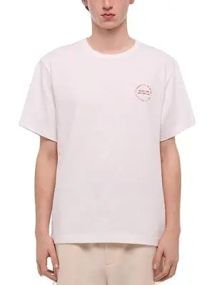 Helmut Lang Stamp Tee - Optic White