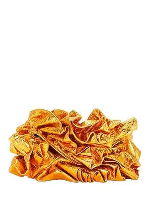 Dries Van Noten Small Ruffle Bag - Copper