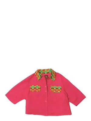 HOUSE OF CASWELL Veronica Cargo Utility Top - Red