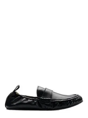 ATP ATELIER Lauria Nappa Slip-ins - Black