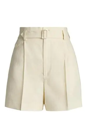 Ralph Lauren Denise Linen High Rise Short - Cream