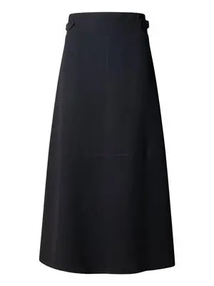 THE EXTREME COLLECTION Flared Midi Skirt - Black