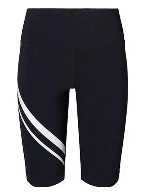 Tory Burch Chevron Bike Short - Black