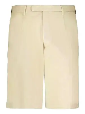 Boglioli Straight-fit Pleated Shorts - Neutrals