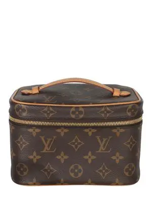 LOUIS VUITTON Monogram Canvas Nice Vanity Case - Brown