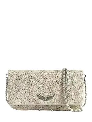 Zadig&Voltaire Rock Macrame Crossbody Bag - Neutrals