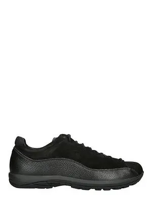 Diemme Bardolino Suede And Leather Trainers - Black