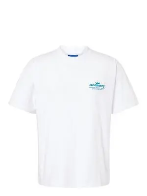 AWAKE NY Good Everywhere Logo-print Cotton T-shirt - White