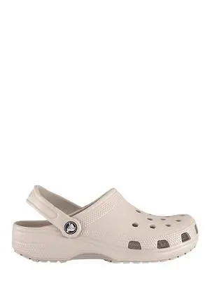 CROCS Classic Rubber Clogs With Perforated Design And Slingback Strap - Frappe