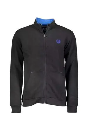 GIAN MARCO VENTURI Zip-up Sweatshirt - Black