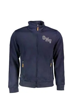 GIAN MARCO VENTURI Zip-up Sweatshirt - Blue