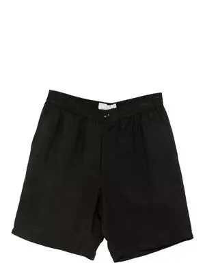 Ami Elasticated Waistband Shorts - Black