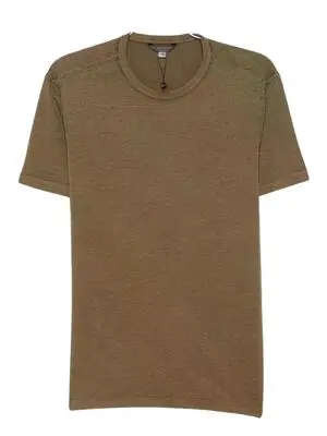 John Varvatos Round-neck Short-sleeve T-shirt - Brown