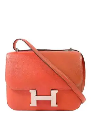 Hermès Constance Mini Crossbody Bag - Orange
