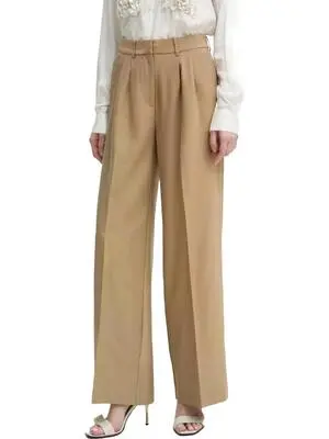 Day Birger Et Mikkelsen Pleated Wide Leg Trousers - Neutrals