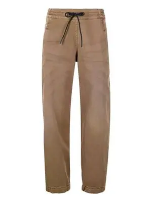 DIESEL® Logo Patch Denim Jeans - Neutrals