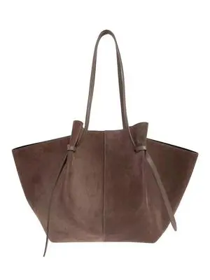 Yuzefi Mochi Large Shoulder Bag - Brown