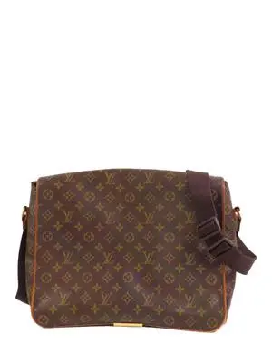 LOUIS VUITTON Monogram Canvas Abbesses Shoulder Bag - Brown