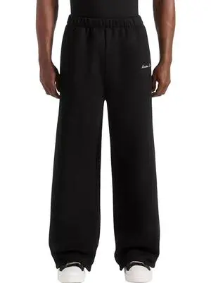 Manière De Voir Whipstitch Joggers - Black
