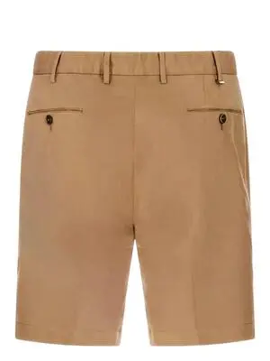 PT TORINO Belt-loop Shorts - Brown
