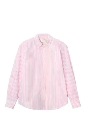 MC2 SAINT BARTH Striped Cotton Shirt - Pink