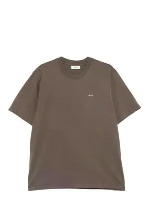 Nn07 Logo-print T-shirt - Brown