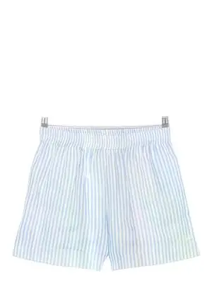 MC2 SAINT BARTH Striped Elasticated Waist Shorts - Blue