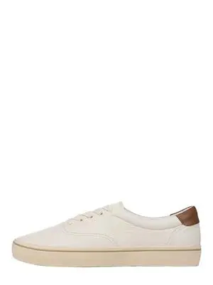 Vince Seaside Leather Lace-up Sneakers - Pebble White