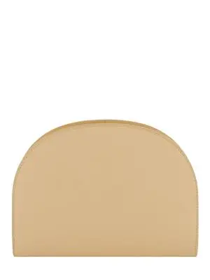 Vince Nappa Leather Crossbody Wallet - Chamomile