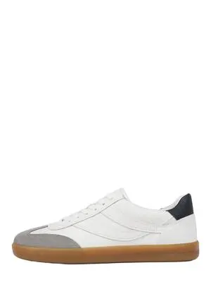 Vince Oasis Leather Sneakers - Chalk White