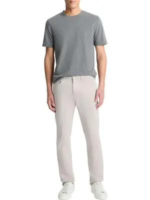 Vince Dylan Slim 5-pocket Peached Stretch-cotton Pant - Silvermoon