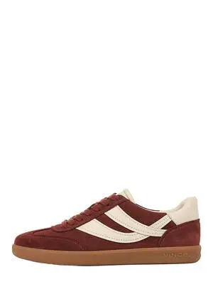 Vince Vince Oasis Suede And Leather Sneakers Malbec