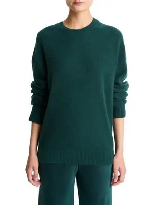 Vince Vince Plush Cashmere Crew Neck Sweater Juniper